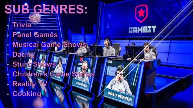 Game shows presentation | PPTX