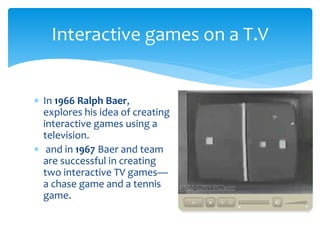 Games industry timeline | PPTX