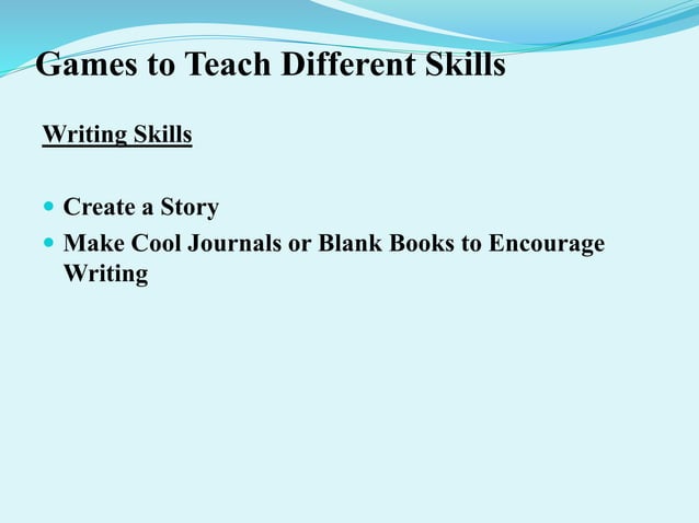 Games in teaching english | PPTX