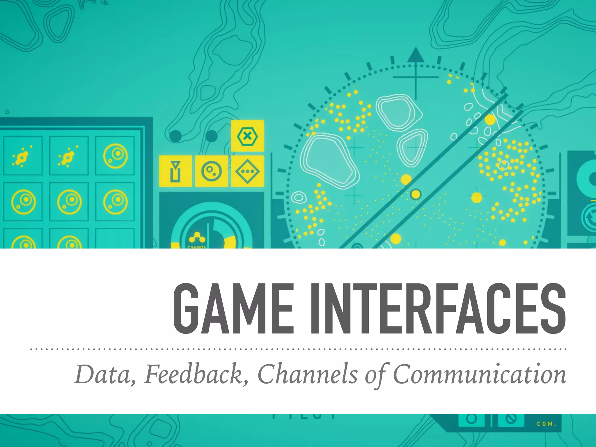 Games Interfaces | PDF
