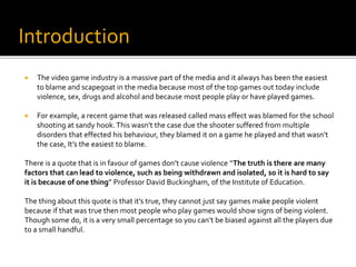 Games in the media | PPTX