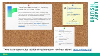 Games in the woods - Branching out with Twine | PDF