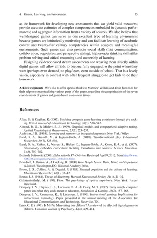 Games, learning, and assessment | PDF | Educational Video Games | Video Game Genres