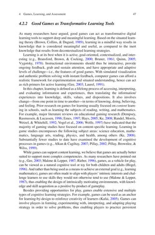 Games, learning, and assessment | PDF | Educational Video Games | Video Game Genres