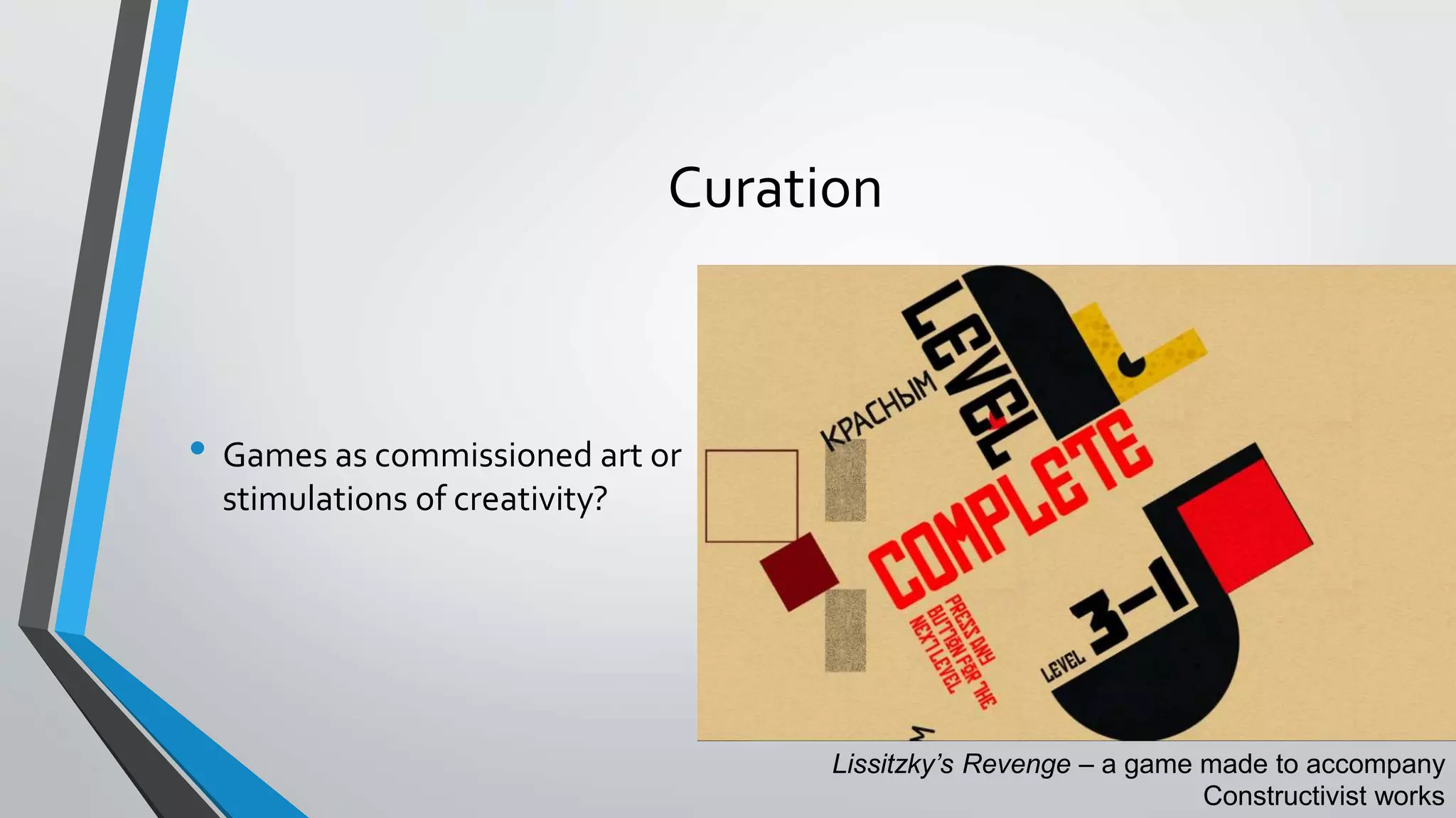 Games+ museums lightning talk | PPT