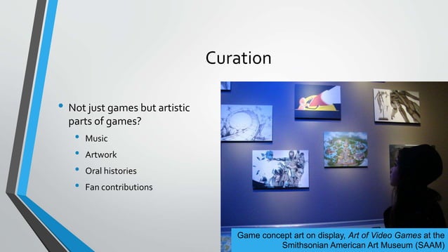 Games+ museums lightning talk | PPT