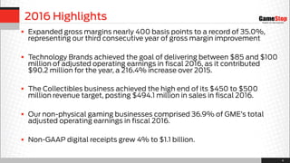 Gamespot Earning Presentation 10 K Statement & Presentation | PDF