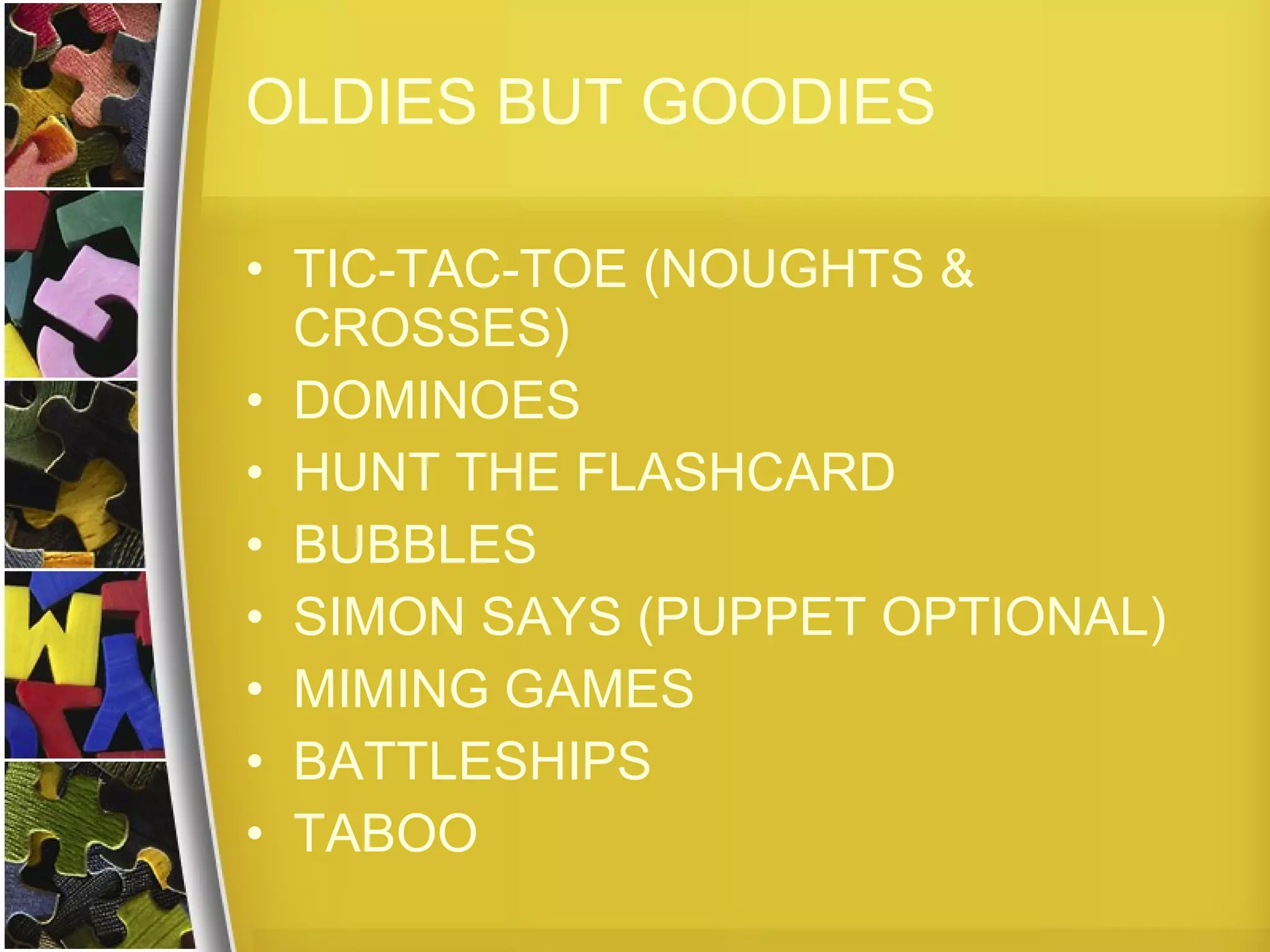 Fun & Games in MFL | PPT