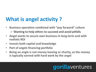 Gamespring Angel financing presentation | PPT