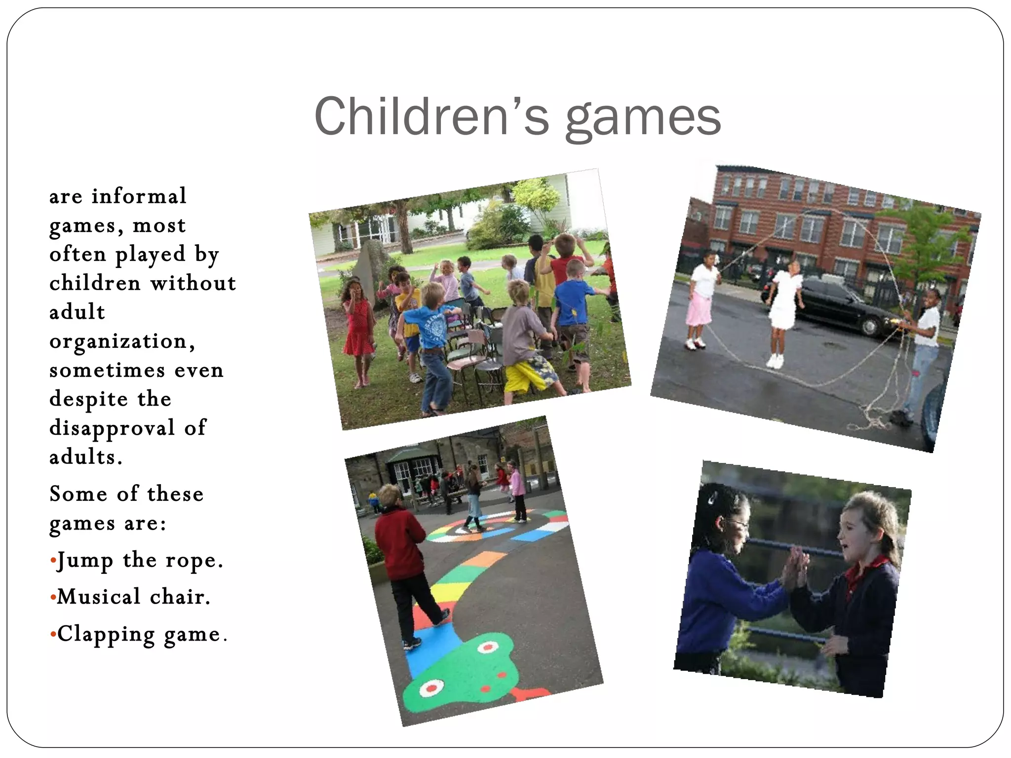 types of games | PPT