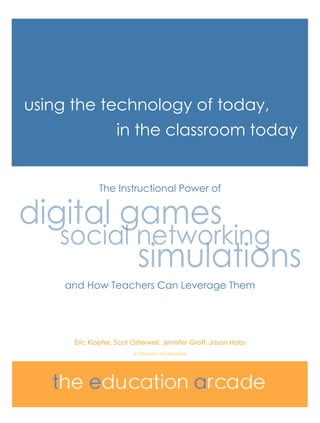 Integrating New Technology into Schools | PDF