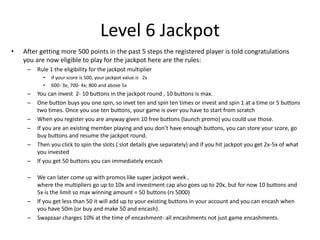 Game stages detailed | PPT