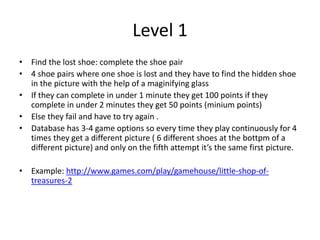 Game stages detailed | PPT