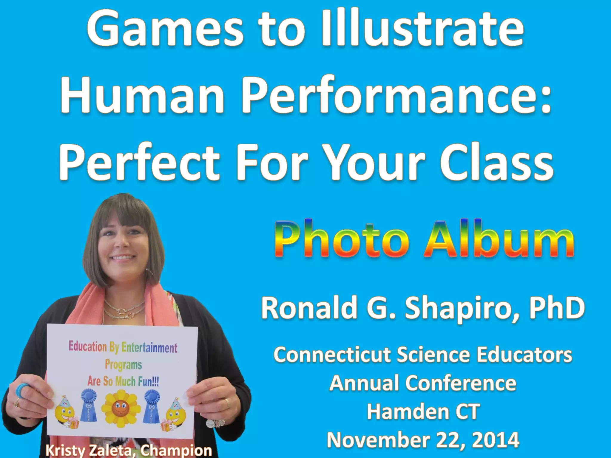 Games To Illustrate Human Performance: Perfect for Your Class ...