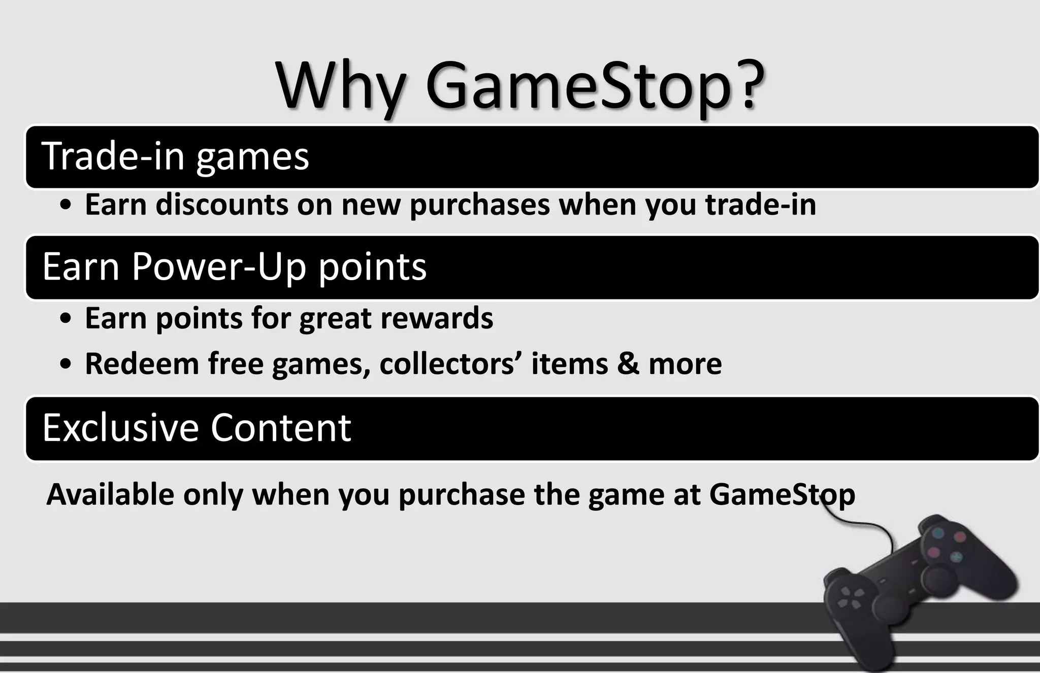 Game Stop | PPT