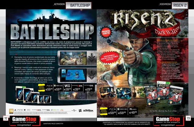 Catalogo GameStop Primavera 12 - parte 1 | PDF