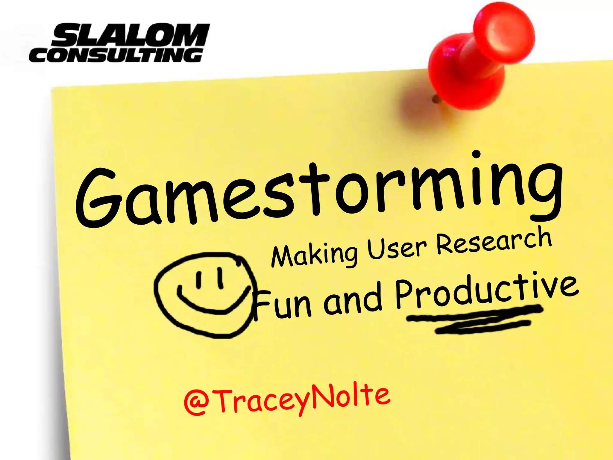 Game Storming Overview- Big Design | PPTX