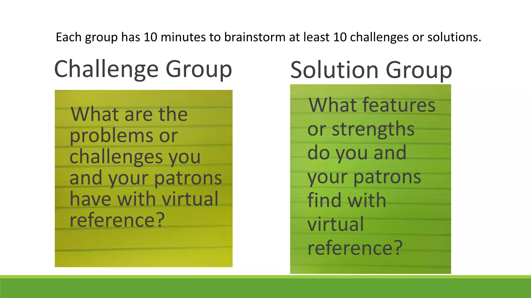 Gamestorming Virtual Reference | PPT