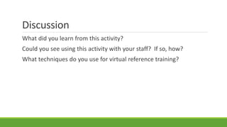 Gamestorming Virtual Reference | PPT