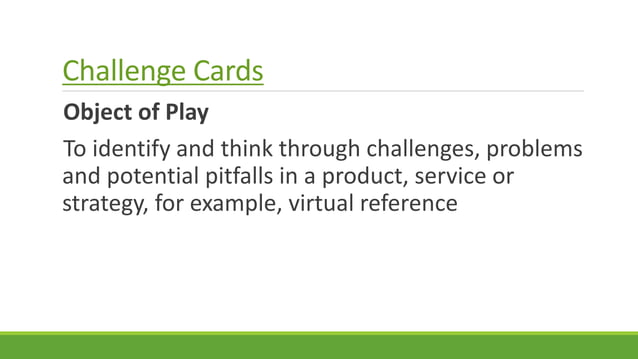 Gamestorming Virtual Reference | PPT