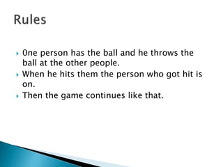 Games we like to play | PPT