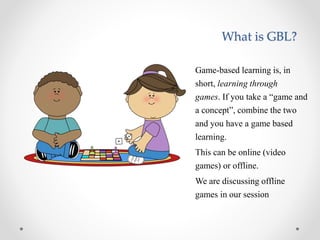 Game based learning in Primary math classrooms | PPTX