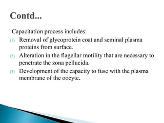 Gamete transport and fertilization | PPTX