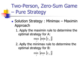 Gametheory 110125221603-phpapp02 | PDF