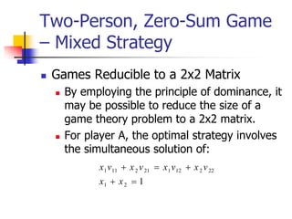 Gametheory 110125221603-phpapp02 | PDF