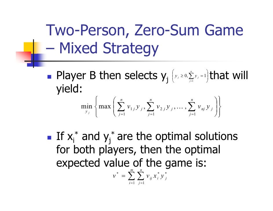 Game Theory