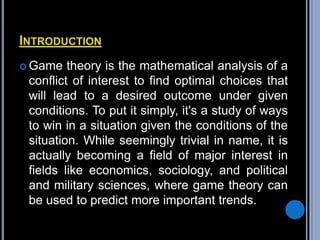 Gamec Theory | PPTX