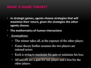 Game theory | PPTX