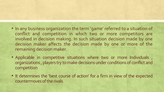 Game theory | PPTX