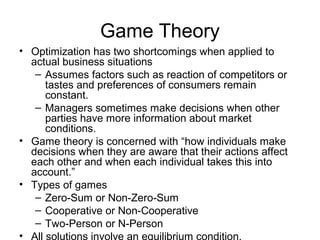 Game theory | PPT