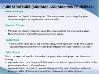 Game theory | PPTX