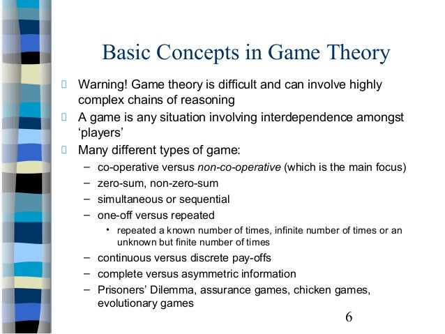 Game theory