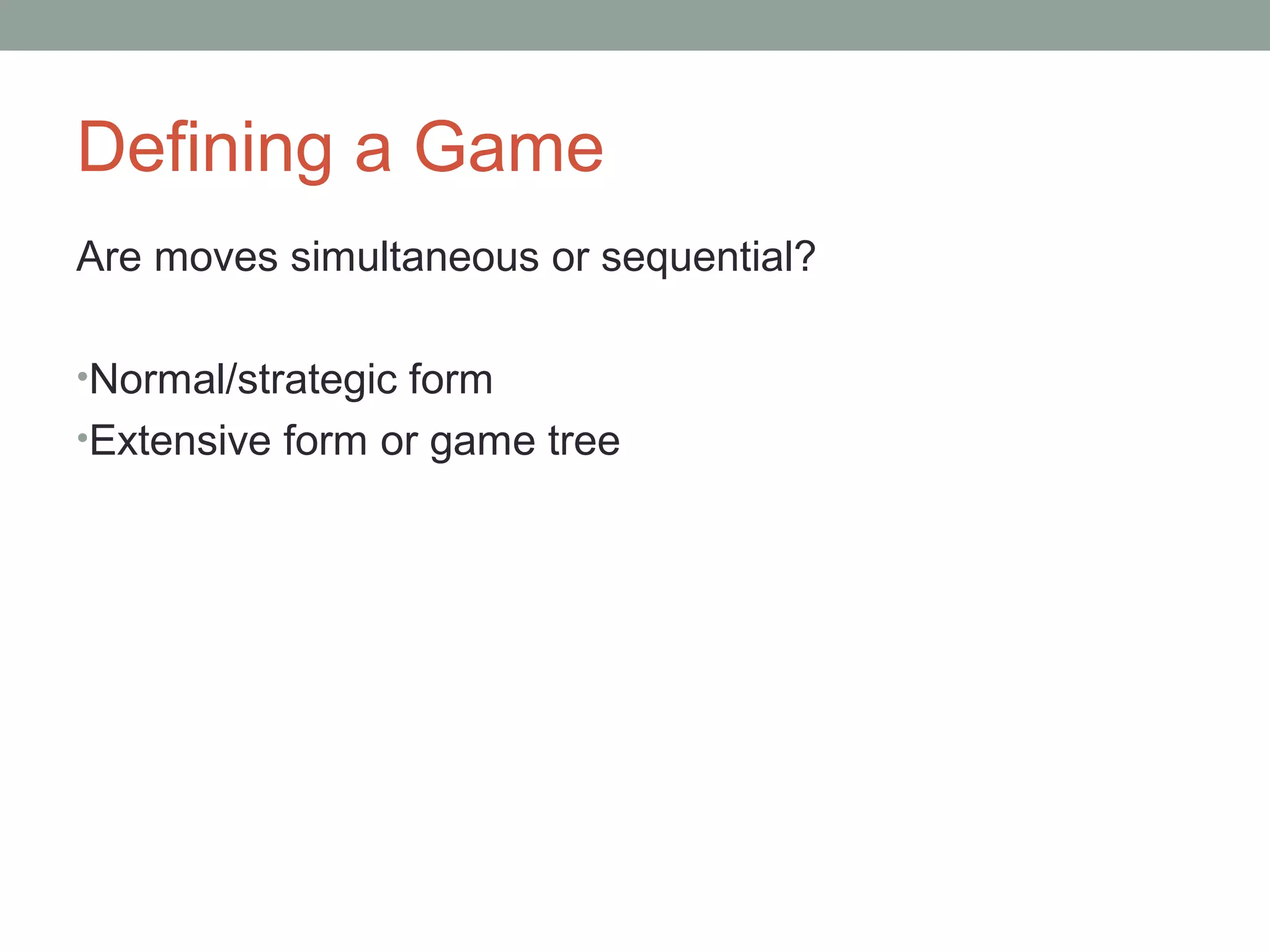 Game theory | PPT
