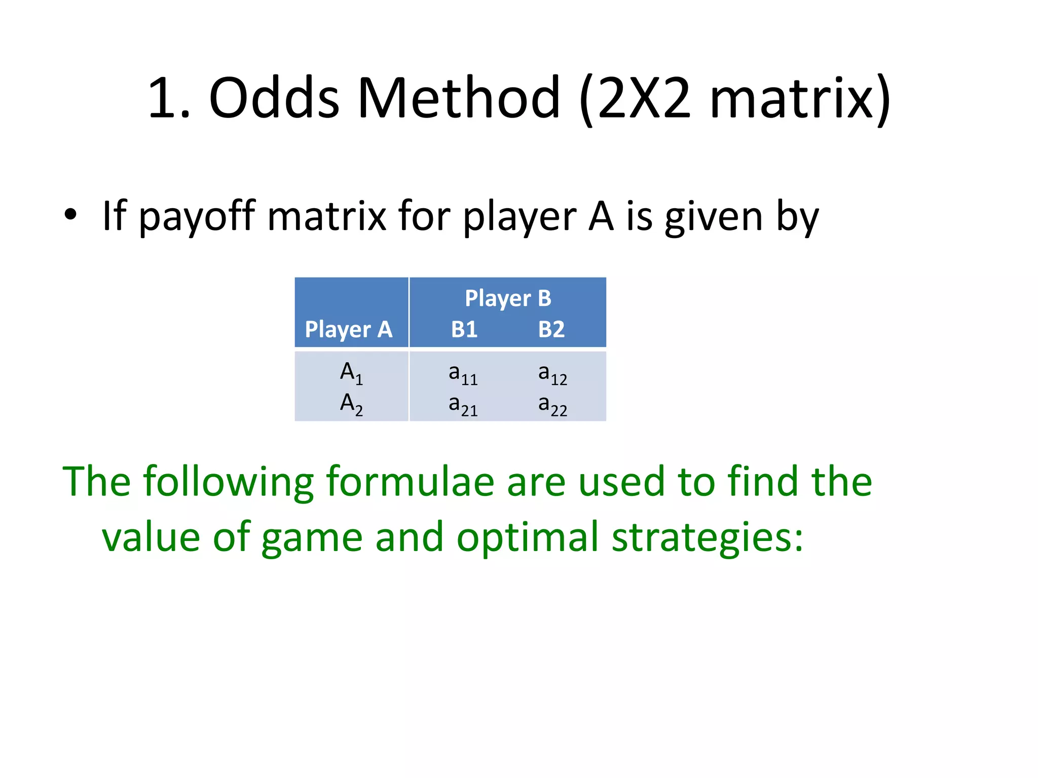 Game theory | PPTX