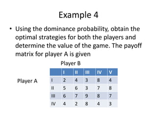 Game theory | PPTX