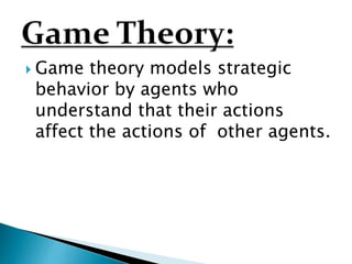 Game theory | PPTX