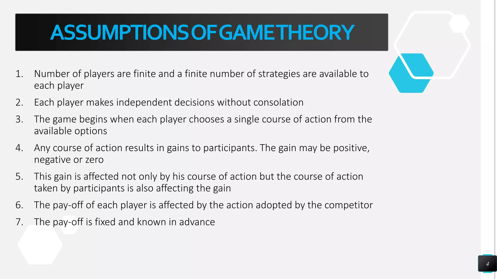Game theory | PPTX