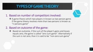 Game theory | PPTX