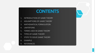 Game theory | PPTX