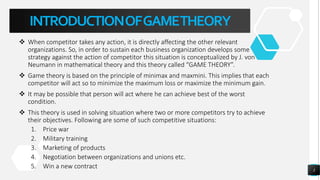 Game theory | PPTX