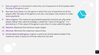 Game theory | PPTX