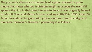 Game theory | PPTX
