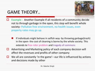 Game theory I | PPT