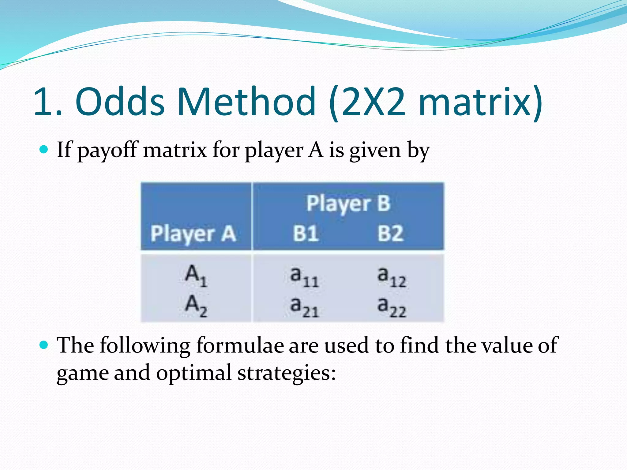 Game theory | PPT
