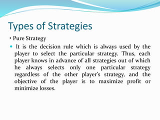 Game theory | PPTX
