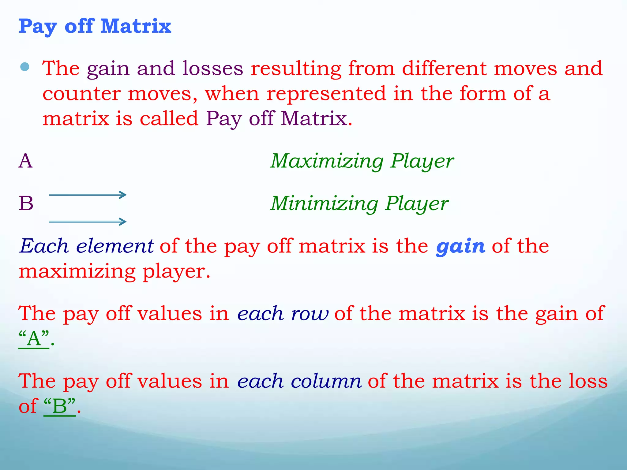 Game theory | PPTX
